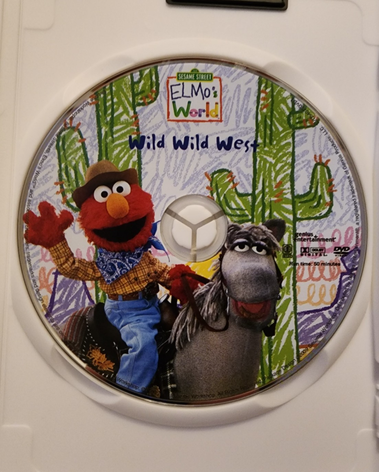 Sesame Street Elmo's World Wild Wild West! DVD 2009 Like New | eBay