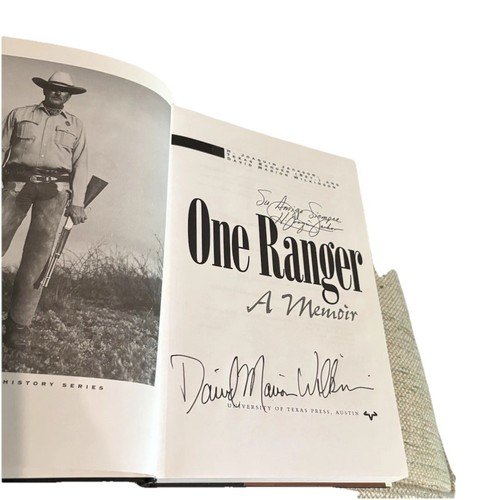One Ranger A Memoir BOOK H. Joaquin Jackson 2 SIGNATURES 1st Ed 2005 ...