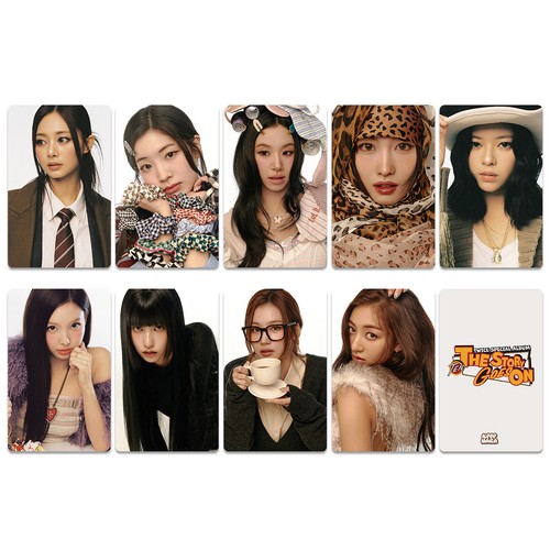 TWICE Special Album Ten The Story Goes On Photocard Self Made Cards 9pcs/set | eBay