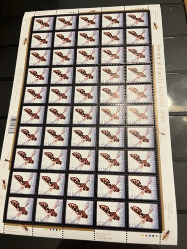 Canada Beneficial Insects 2406 2407 2408 2409 2410 Sheet CV17$ | eBay