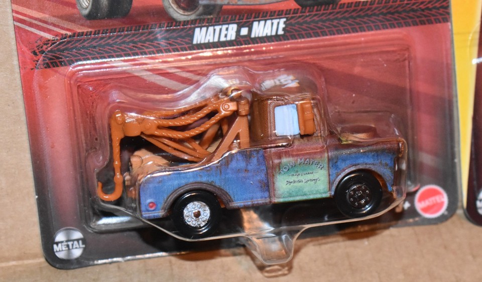 Disney Pixar Cars MATER & MATER RACE & RESCUE LOT OF 2 NEW | eBay