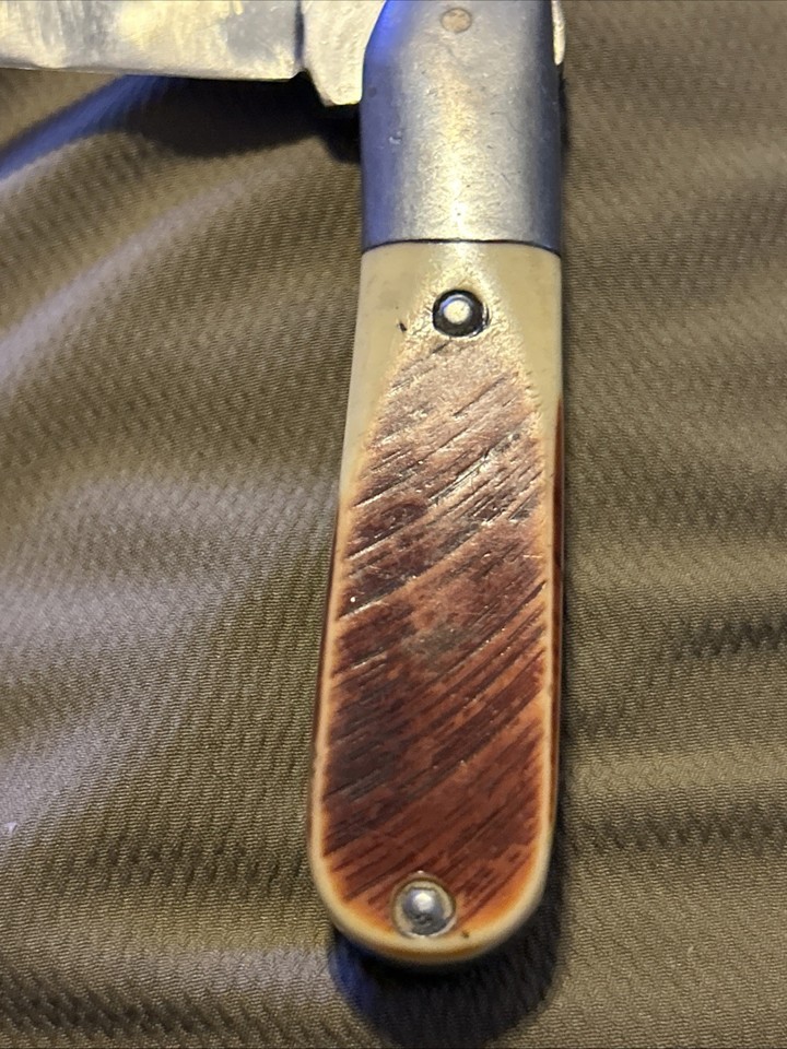 Vintage USA Made Queen Steel #22 Two Blade Barlow Pattern Folding Pocket Knife | eBay