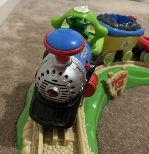 LeapFrog Leaps Phonics Railroad Alphabet Train & Track for sale online ...