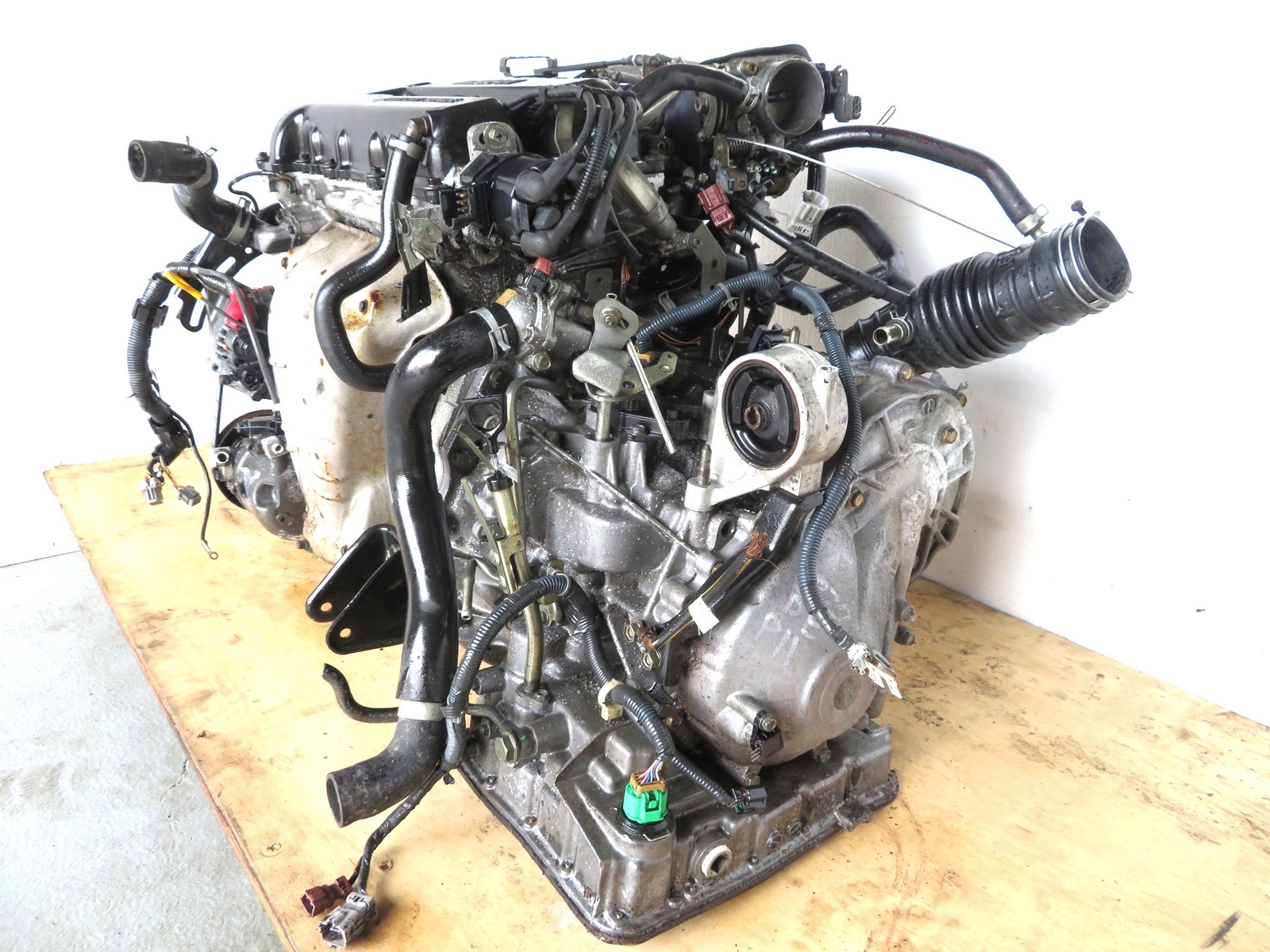 JDM NISSAN SR20 NEO VVL DOHC 2.0L ENGINE TRANS FWD SR20VE PRIMERA ...