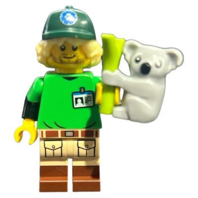 LEGO 71037 Series 24 Conservationist minifigure with Koala bear New | eBay