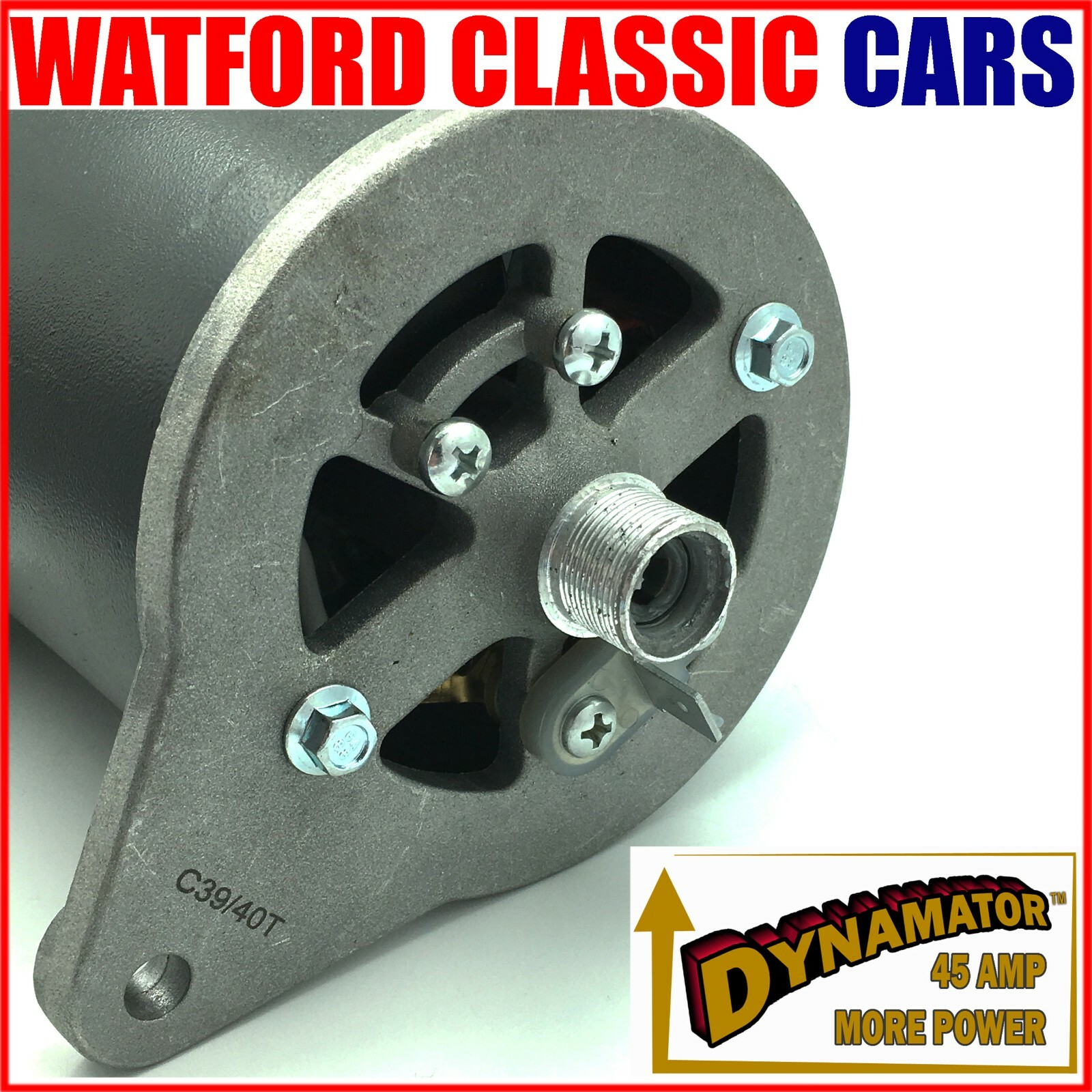 Stealth Dynamator Dynamo/Alternator conversion Lucas C39/C40 With Tacho ...