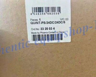 NEW PHOENIX CONTACT QUINT-PS/24DC/24DC/5 2320034 power supply DHL/FedEx ...