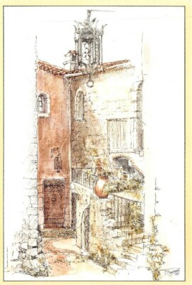 Eze-Village - Palace of / The Prince Sweden - Cote French Riviera ...