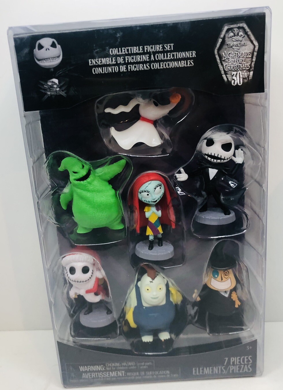 New 2023 DISNEY NIGHTMARE BEFORE CHRISTMAS Collectible Figure Set 7 ...