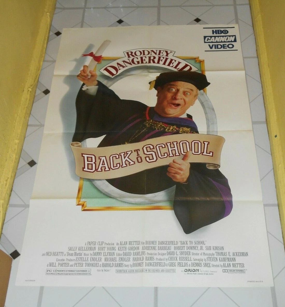 Back To School Movie Poster