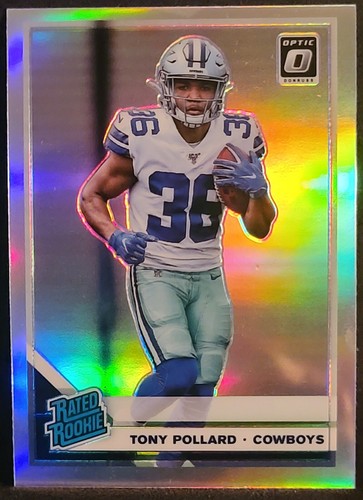 2019 Donruss Optic TONY POLLARD ROOKIE Silver Prizm Card# 187. NM-MT ...