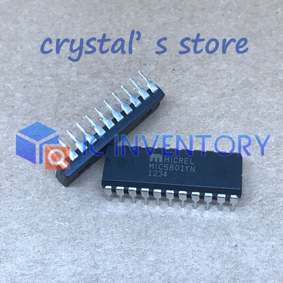 1PCS MIC5801YN Encapsulation:DIP-22,IC, DARLINGTON ARRAY 8 LATCHEDIC ...