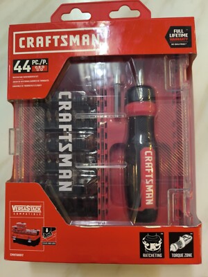 Craftsman VERSASTACK 44-Piece Magnetic Ratcheting Screwdriver Set | eBay