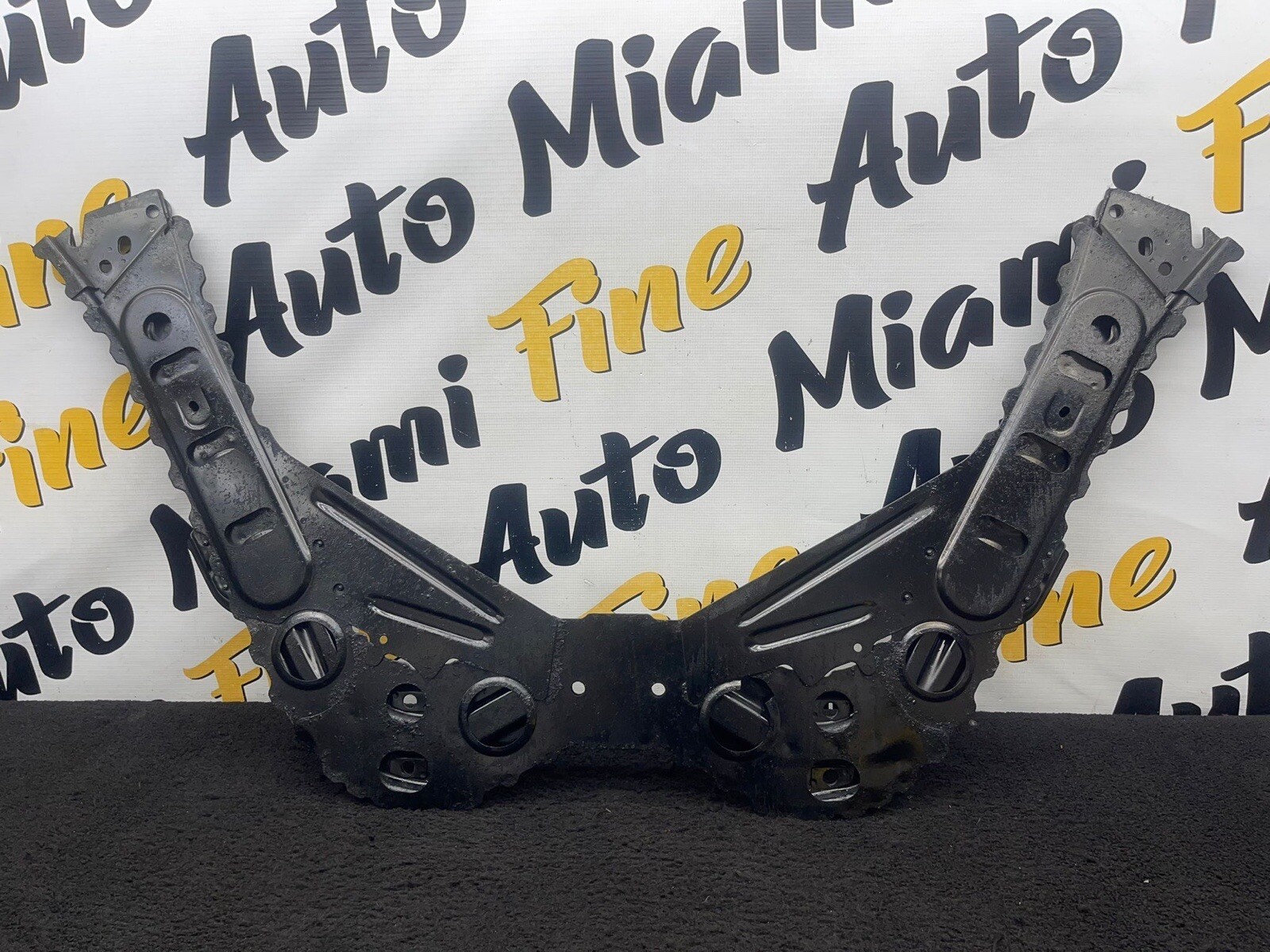 08-13 INFINITI G37 COUPE OEM REAR SUBFRAME K FRAME CRADLE BRACE BRACKET ...