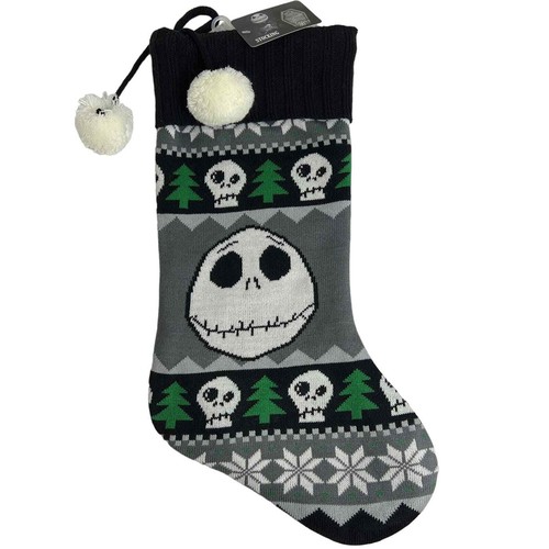 Disney The Nightmare Before Christmas Jack Skellington Knit Stocking ...