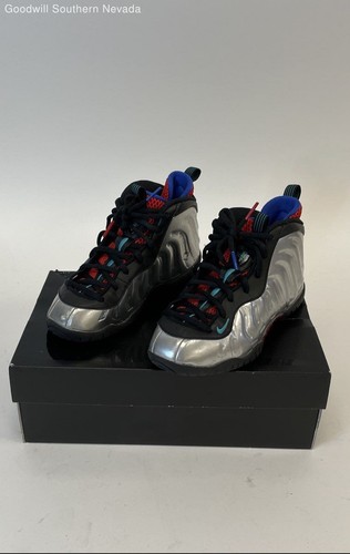 Nike Children Gray Basketball Sneakers - Size 1Y | eBay