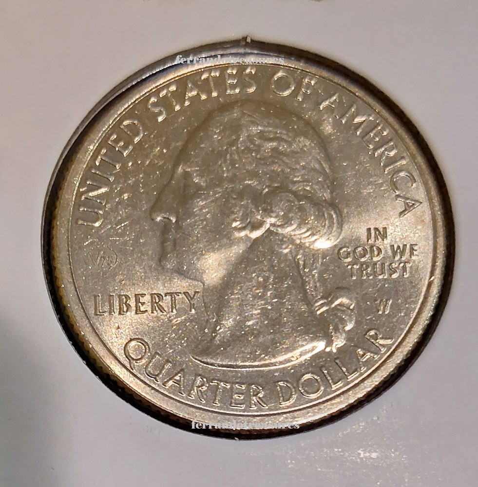 2020 W V75 Complete 5 Quarter Set UNC/UNC+ W/Stand & Custom Blue Pull ...