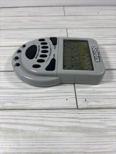 SOLITAIRE Mega Screen Electronic Handheld Game Classic Arcade Tested ...
