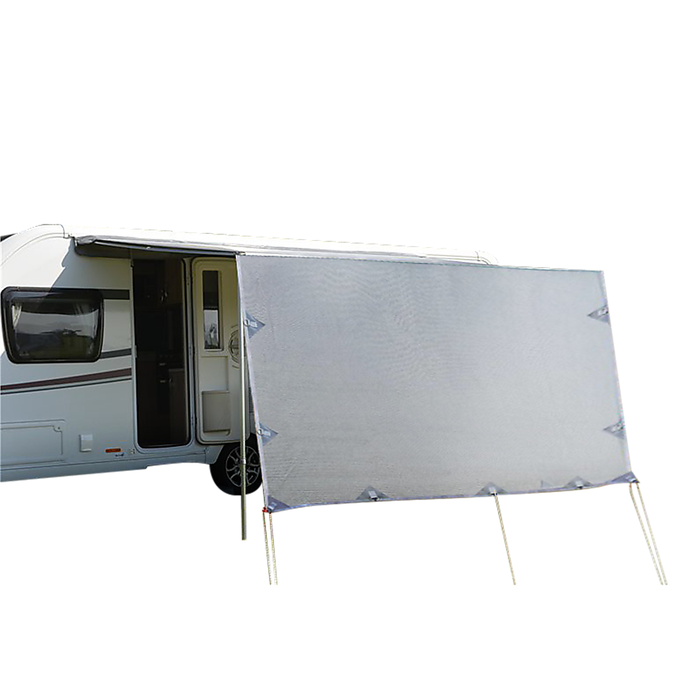 Pop Top Caravan Privacy Screen Sun Shade End Wall Roll Out Awning Side ...