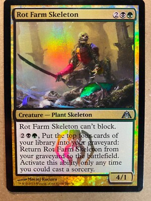 MTG 1x FOIL Rot Farm Skeleton Dragon's Maze Modern Magic the Gathering ...