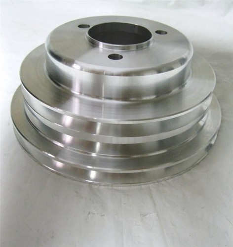 Big Block Chevy LWP Aluminum 3 Triple Groove Crankshaft Pulley BBC 396 ...