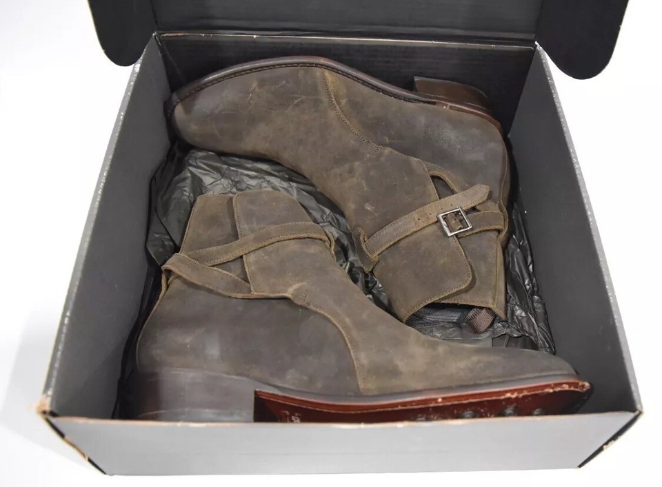 Thursday Boot Company Rogue Dark Olive Suede Boots Men’s Size 14 | eBay