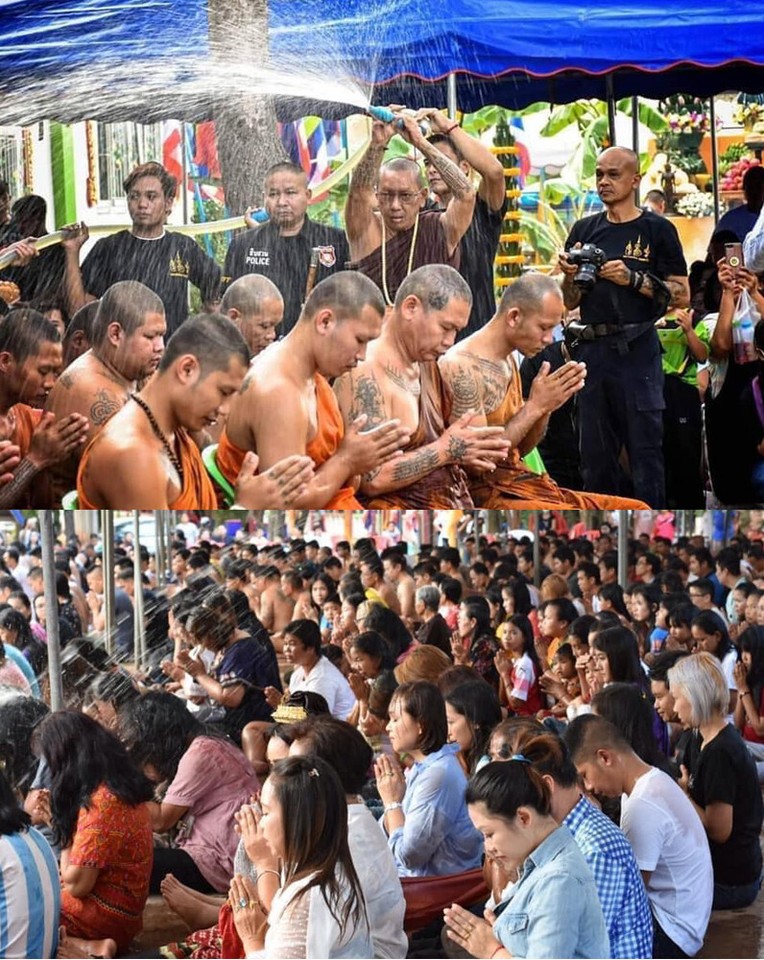 Magic Takrut Tiger Saming Phrai LP Chanai Thai Amulet Powerful ...