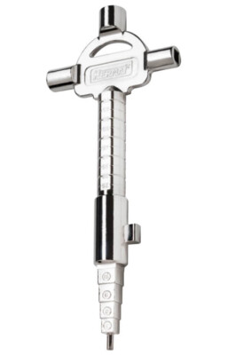 Hermat Clé de Construction Universel Chantiers Porte Clé Métal Clé ...