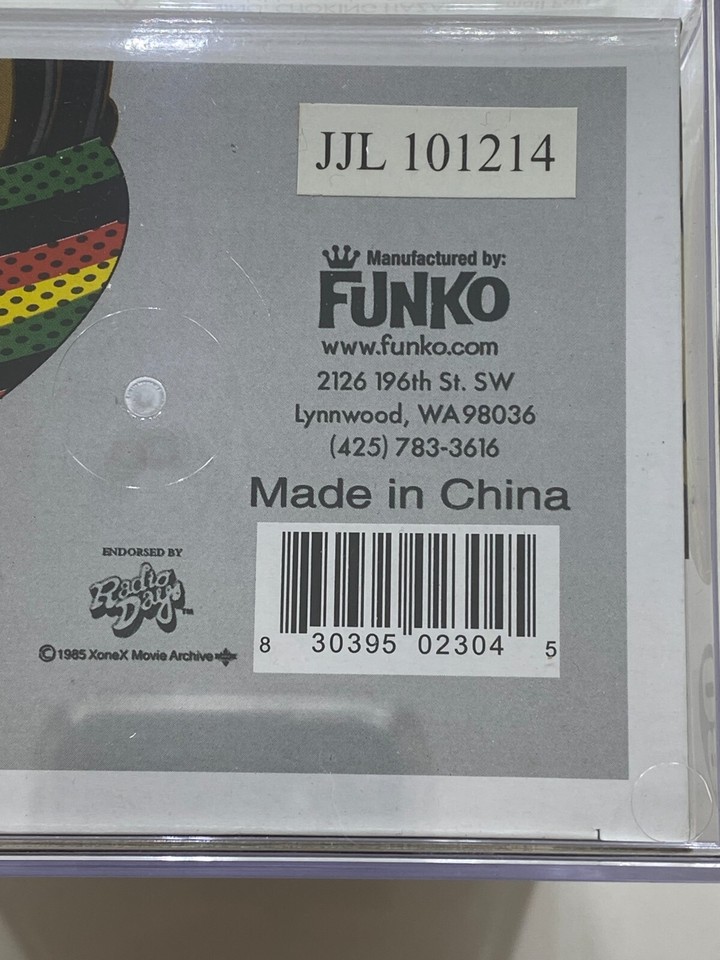 2010 Funko Pop! Rocks Vinyl Figure Reggae Rasta #08 RARE PSA Graded NM ...