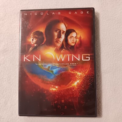 Knowing (DVD, 2009) Widescreen Edition Nicolas Cage Rose Byrne ...