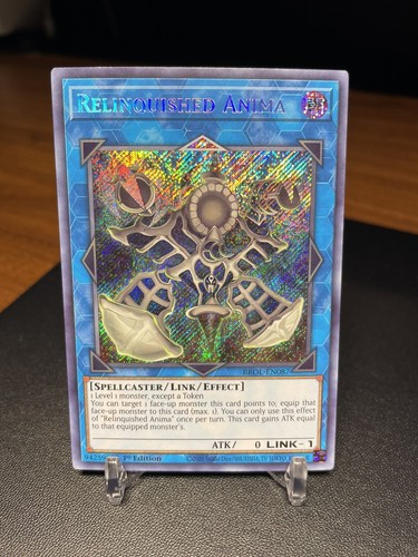 Relinquished Anima Secret Rare 1st Edition | Yu-Gi-Oh! BROL-EN087 | NM ...