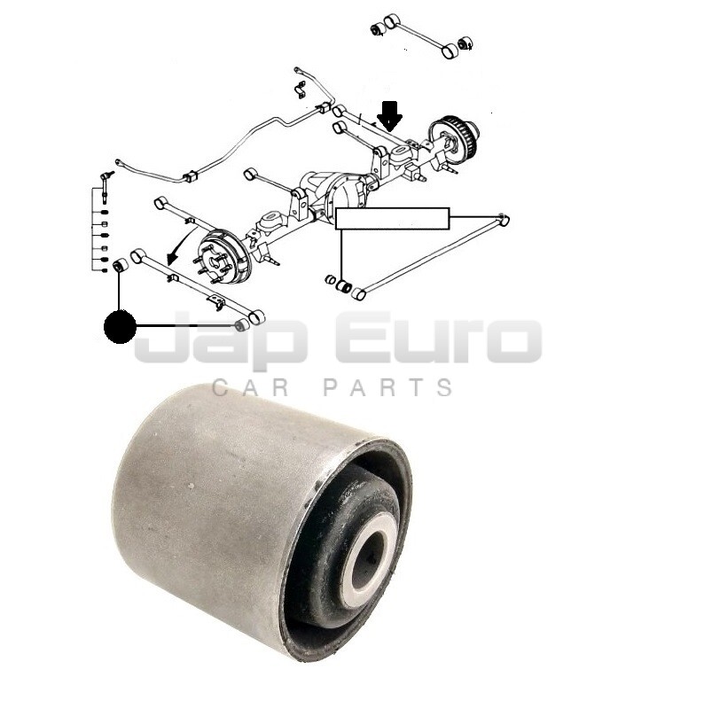 For Ssangyong Musso Saracen 2019-2024 2x Rear Lower Lateral Control Rod ...