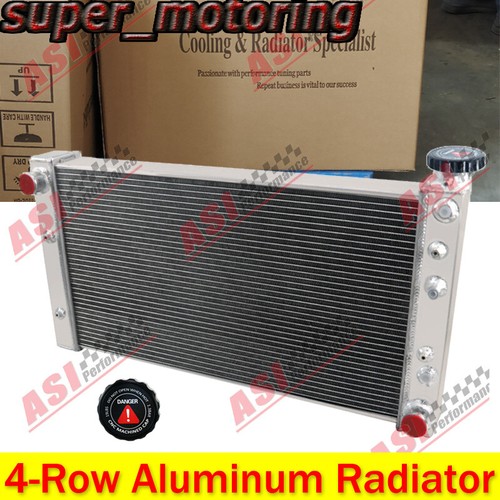 4-Row Radiator Fits 1982-94 Chevy S10 Blazer GMC S15 Jimmy V8 Swap ...