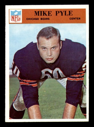 1966 Philadelphia #37 Mike Pyle Ex-Mint Bears ID:395163 | eBay