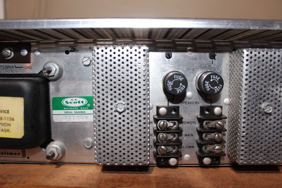 HH Scott Stereomaster 342 FM Stereo Receiver w/ Walnut Case | eBay