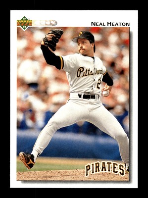 NEAL HEATON ⚾ 1992 Upper Deck Baseball #417 Pittsburgh Pirates | eBay