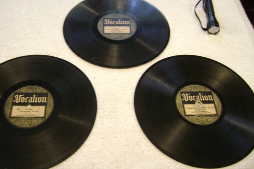 VOCALION 78'S-THE AMBASSADORS-BEN SELVIN-KENSINGTON SERENADERS...V VJM ...