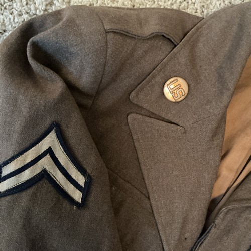 WWII Field Jacket W Air Force East Command Patch | eBay