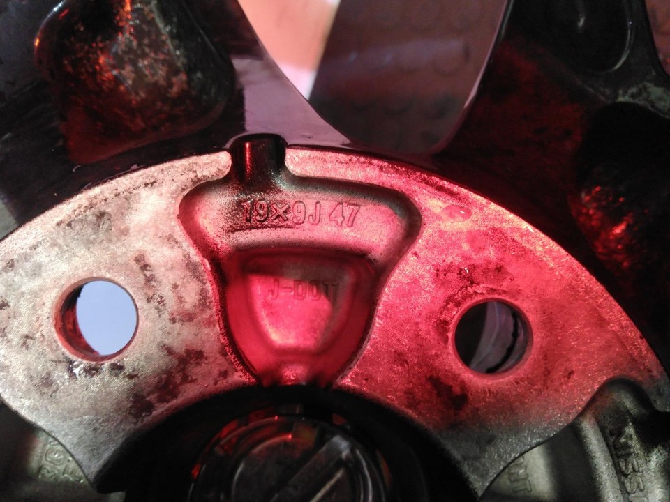 NISSAN 370Z Alloy Front Wheel 19"Inch 5x114.3 Offset ET47 9J 2009-2018 ...