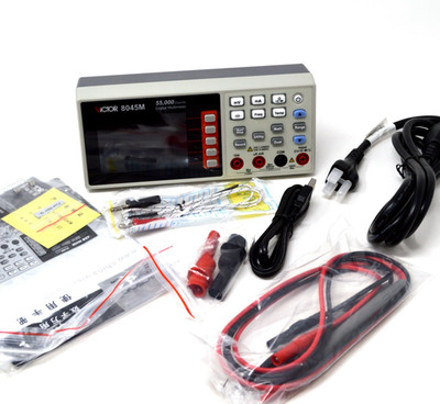 VICTOR 8045M Bench Digital Multimeter 55000 Counts High-Precision USB ...