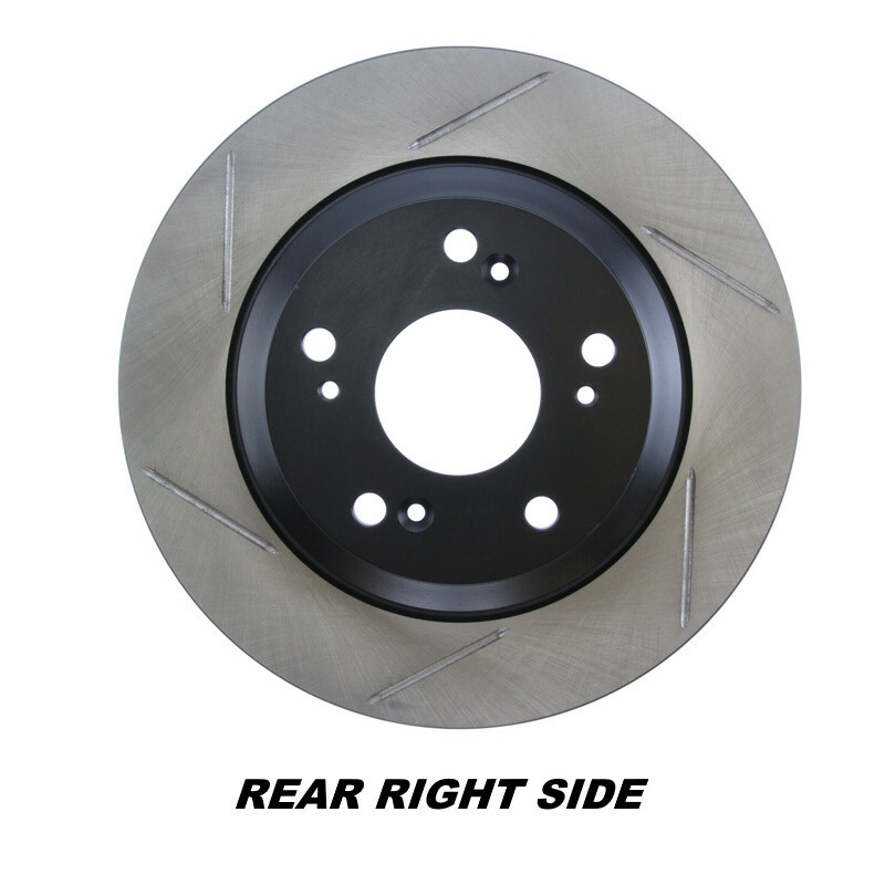 StopTech Sport Slotted 1-Piece Rear Brake Rotor for 00-09 Honda S2000 ...