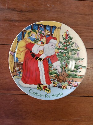 Spode Christmas Tree- Cookies for Santa Plate | eBay