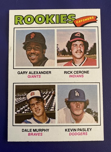 1977 TOPPS #476 DALE MURPHY ROOKIE RC ATLANTA BRAVES | eBay