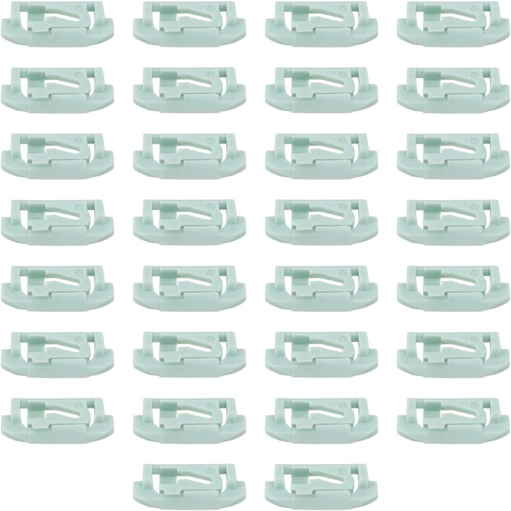 40Pcs Nylon Windshield Blue Clip Rear Window Molding Clips For Car ...