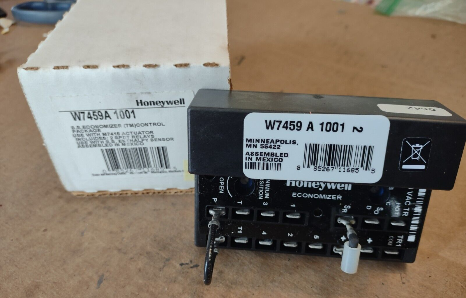 Honeywell+Inc.+W7459A1001+Economizer+Logic+Module for sale online | eBay