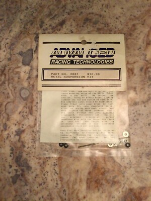 Vintage Advanced RC12L Suspension Kit Rear T Bar RC Pan Car Associated ...