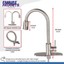 Empire Faucet Touchless Kitchen Faucet - Silver Motion Sensor Kitchen ...