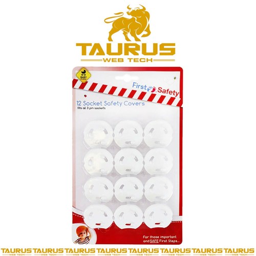 12x Electrical PLUG Socket Protector CHILD BABY Shock Safety Main Cover ...