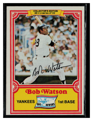 1981 Topps Drake's Big Hitters #28 Bob Watson | eBay