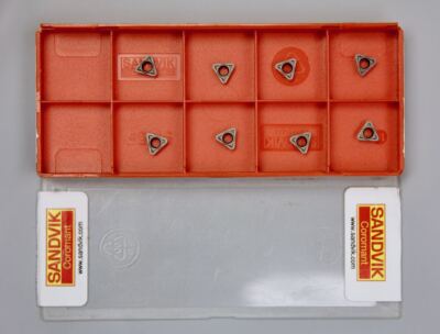 8 Sandvik TCMT 06 T1 08-KF H13A Carbide Inserts TCMT 1.2(1.2)2-KF H13A ...